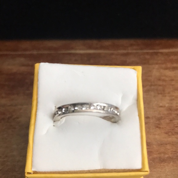 Jewelry | Rhinestone Band Ring | Poshmark